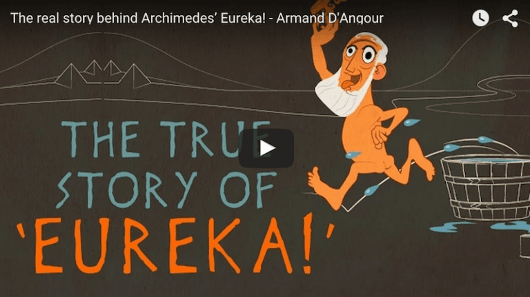 [Infographic] Sự thật về "Eureka" - Định luật Acsimet