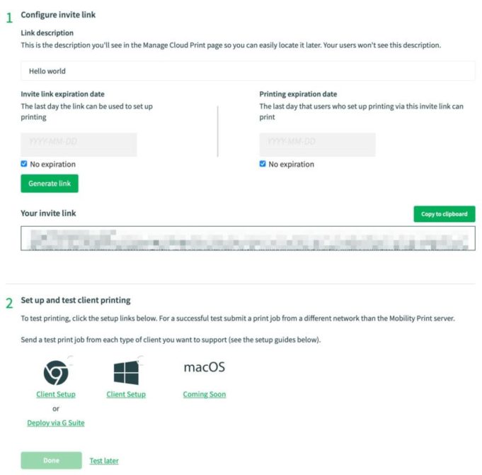 Mobility Print: Giải pháp thay thế Google Cloud Print tốt nhất hiện nay
