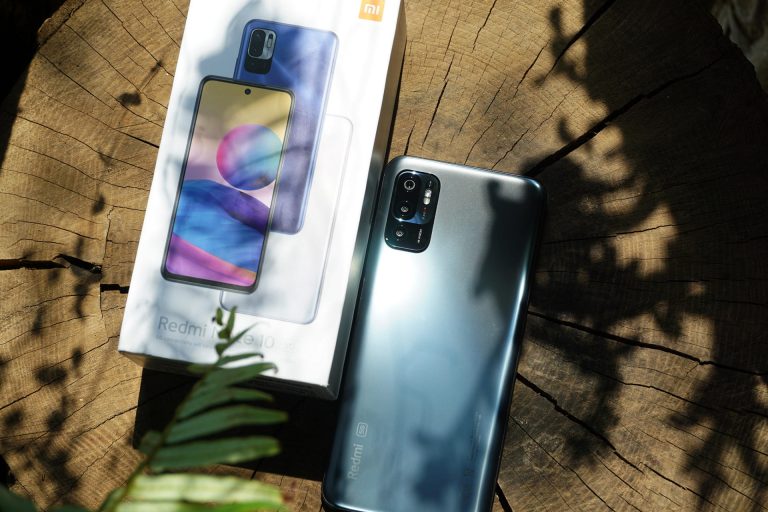 Ảnh thực tế smartphone Redmi Note 10 5G giá rẻ mới ra mắt của Xiaomi