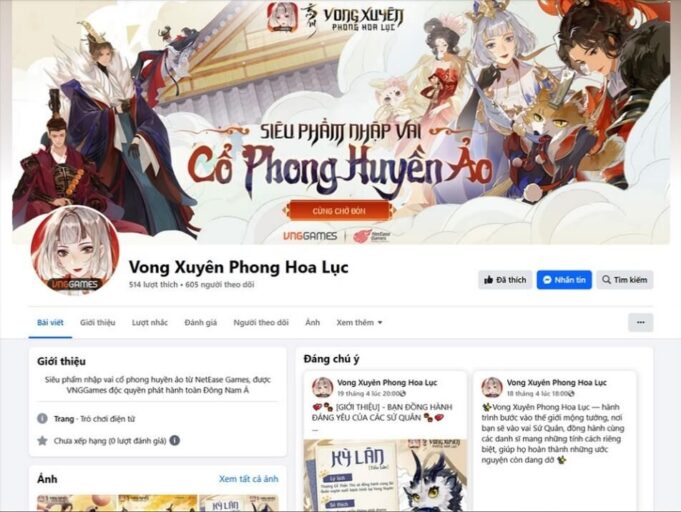 Vong Xuyên Phong Hoa Lục sắp được phát hành tại Việt Nam?