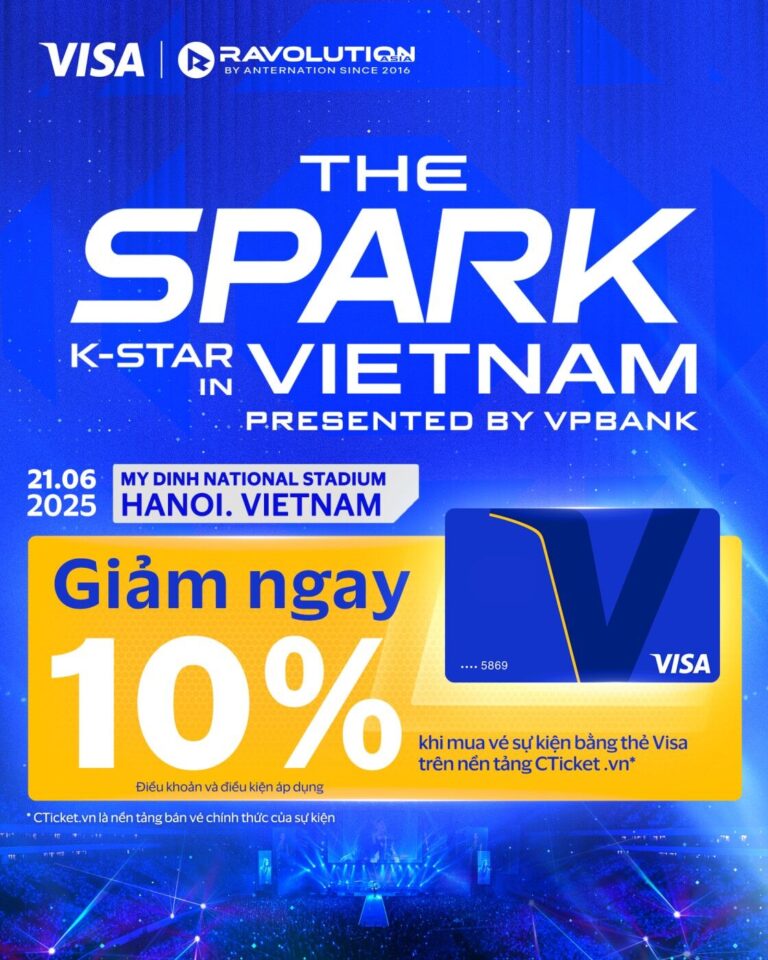 Visa đối tác thanh toán của K-Star Spark in Vietnam 2025